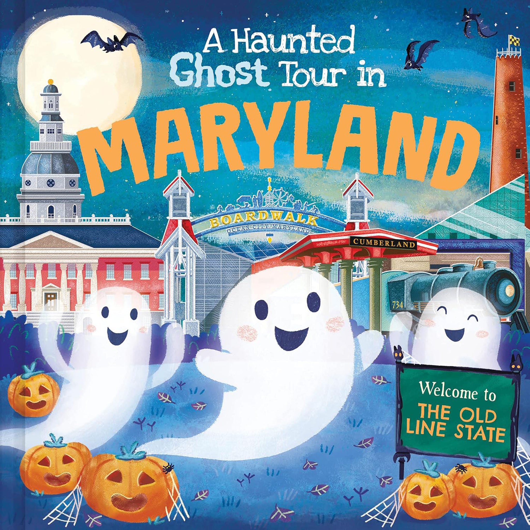 Haunted Ghost Tour in Maryland Children's Book – The Maryland Store