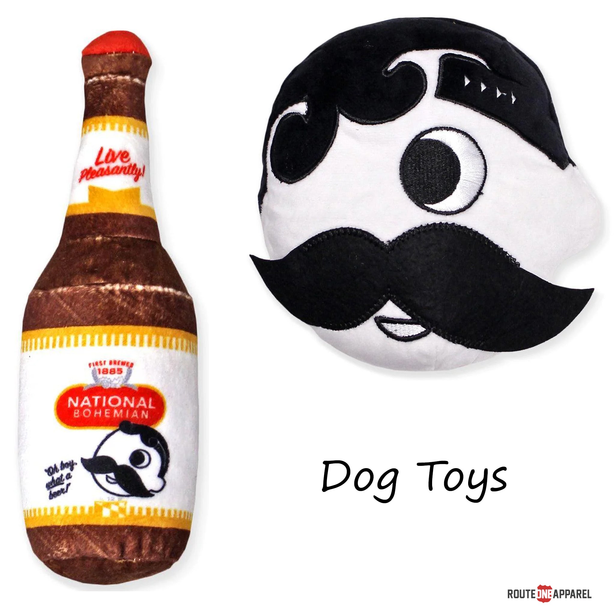 Natty Boh Plush Dog Toys Assorted – The Maryland Store