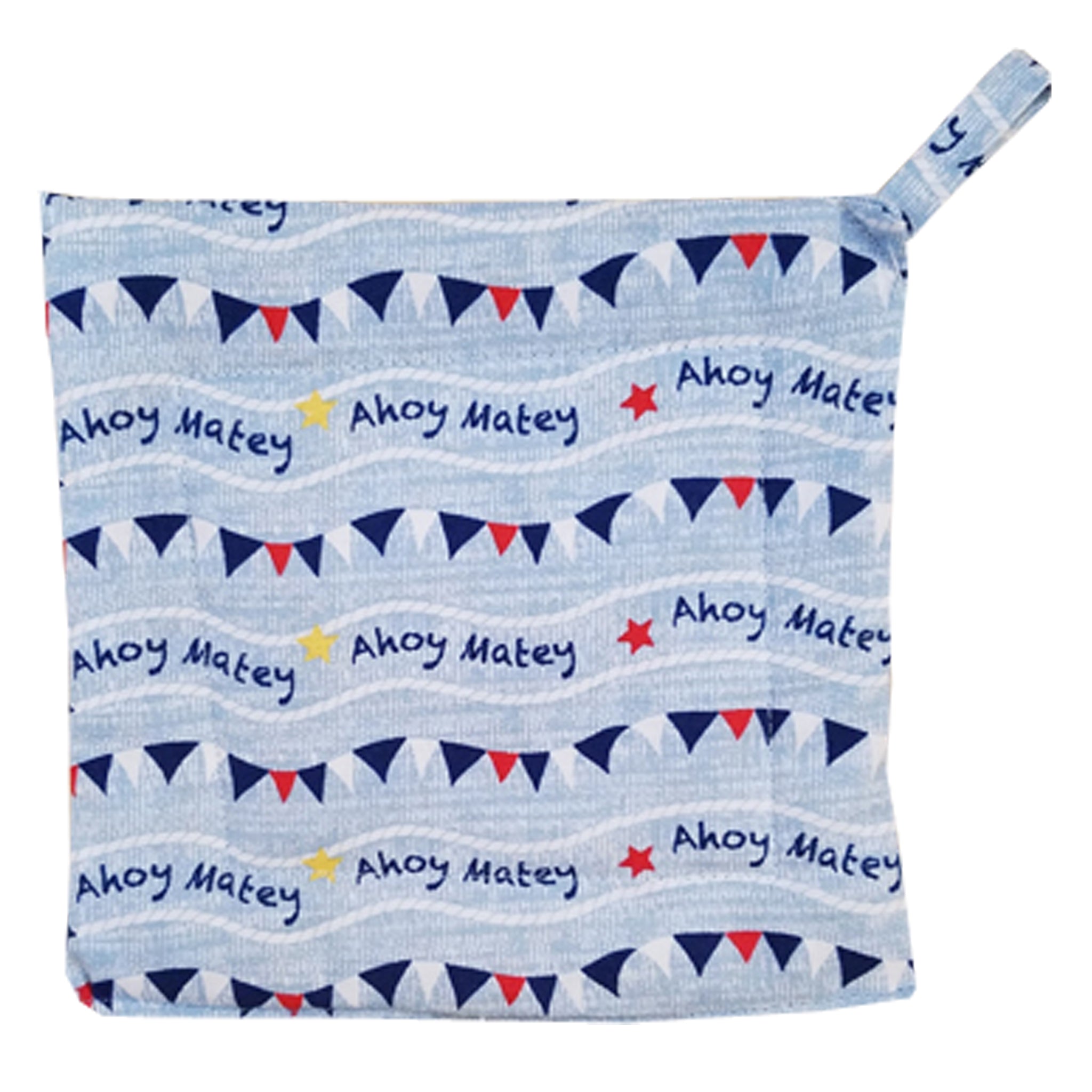 Nautical Ahoy Matey Potholder – The Maryland Store
