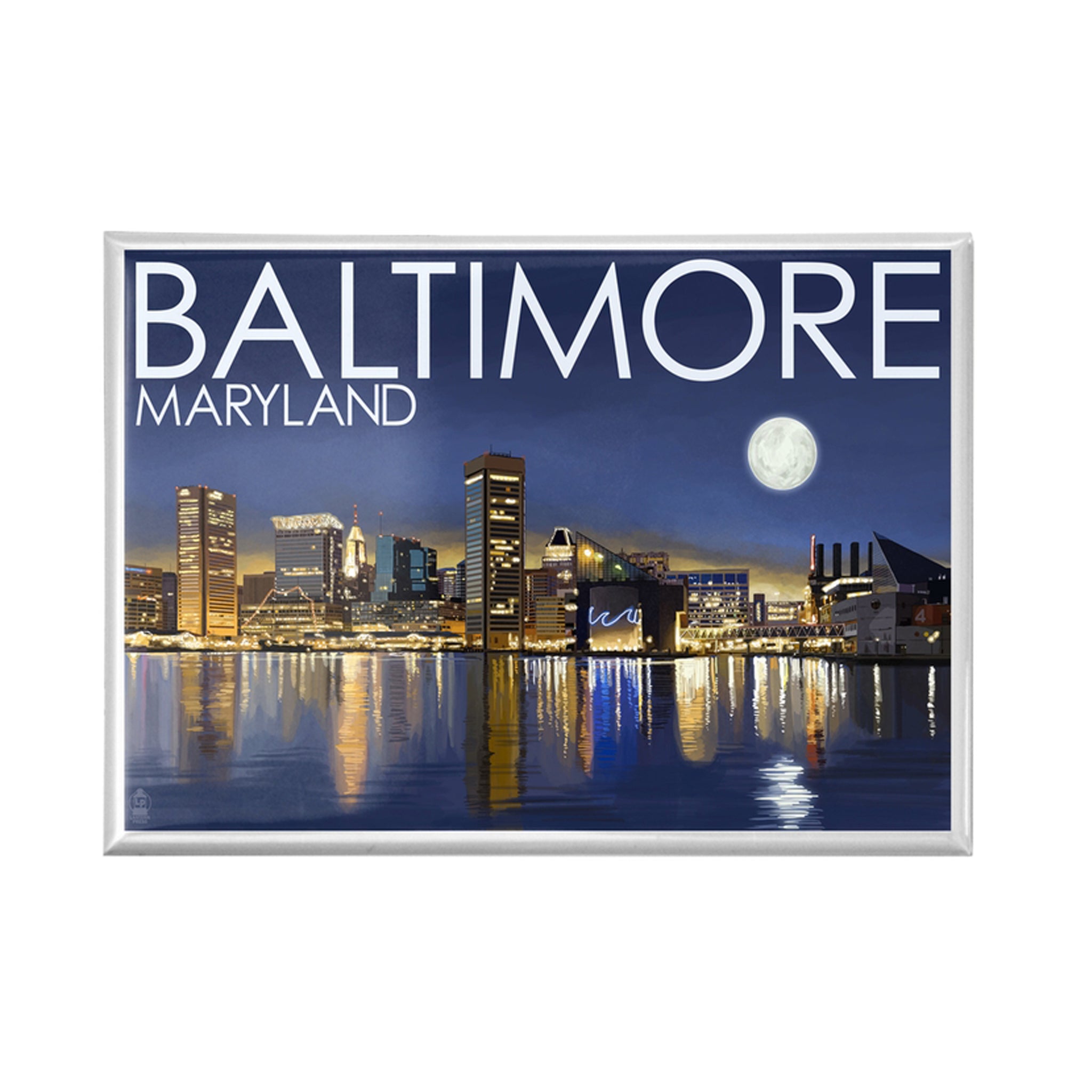 Baltimore Maryland Harbor Rectangular Magnet – The Maryland Store