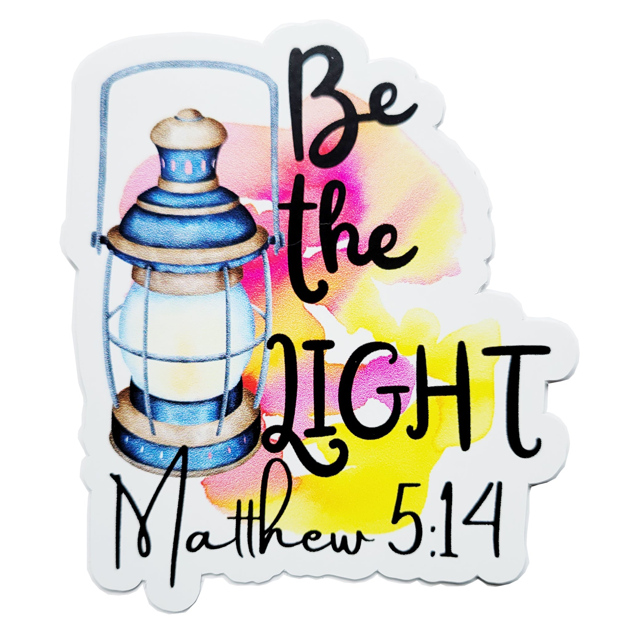 Be The Light Vinyl Sticker – The Maryland Store