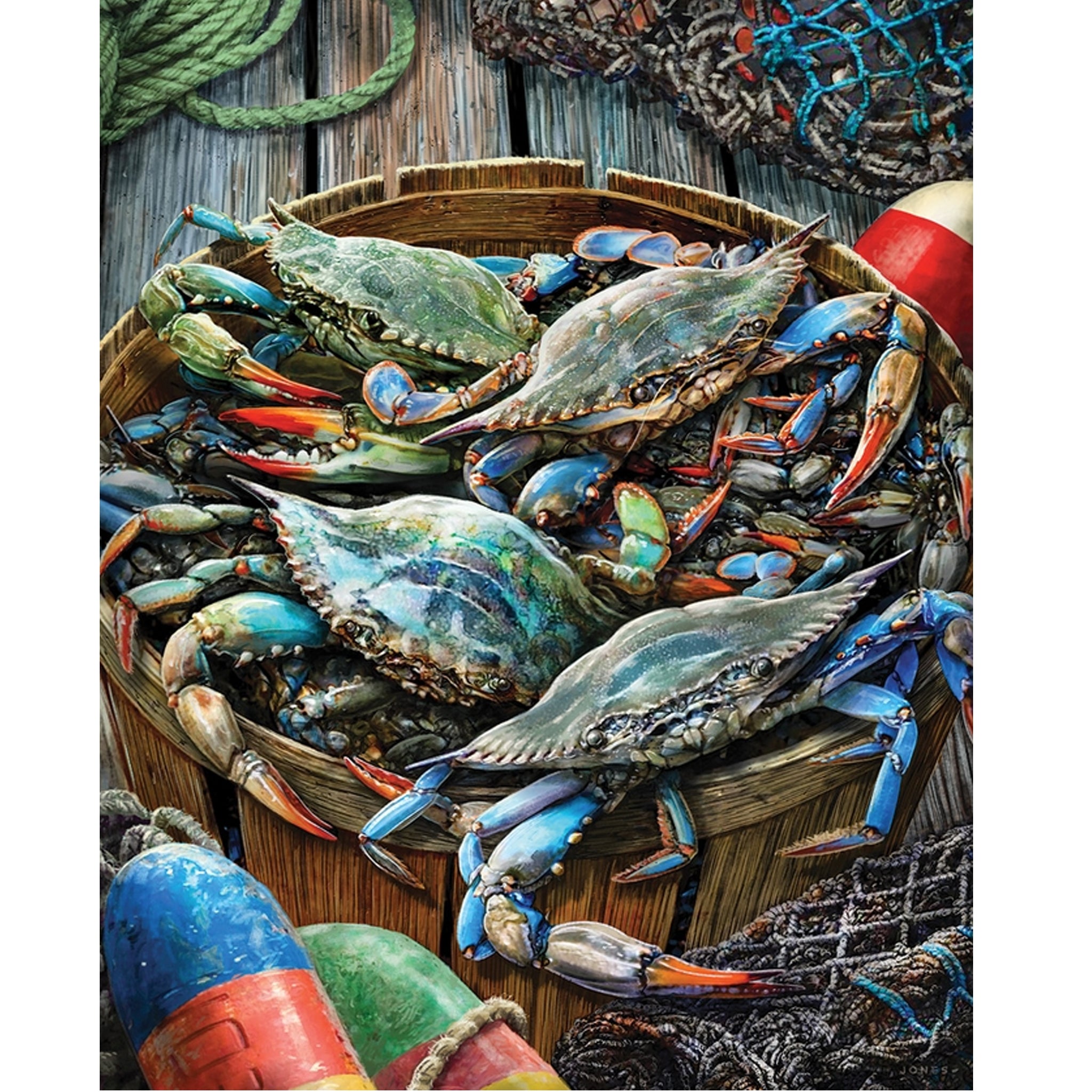 Catch of the Day Crab 1,000 Piece Puzzle – The Maryland Store