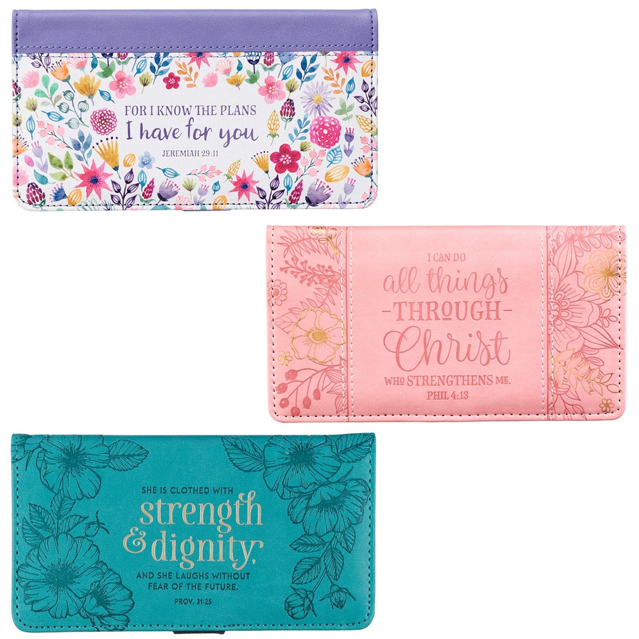 Inspirational Christian Checkbook Covers Assorted Designs – The ...