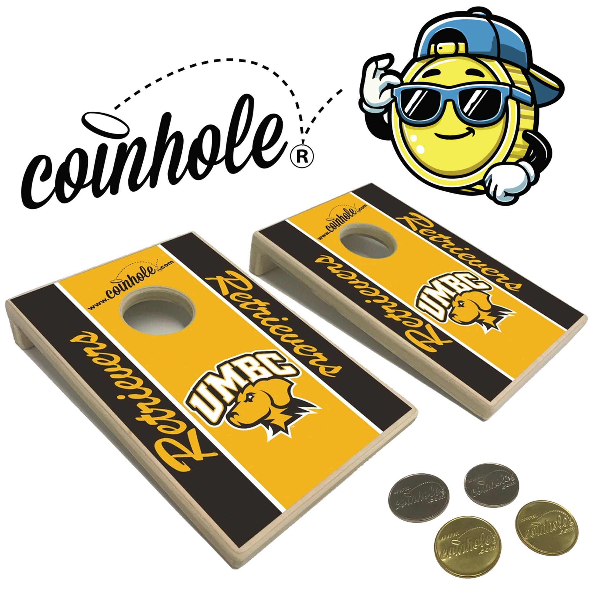 Coinhole® Tabletop Game Set University of Maryland Baltimore County ...