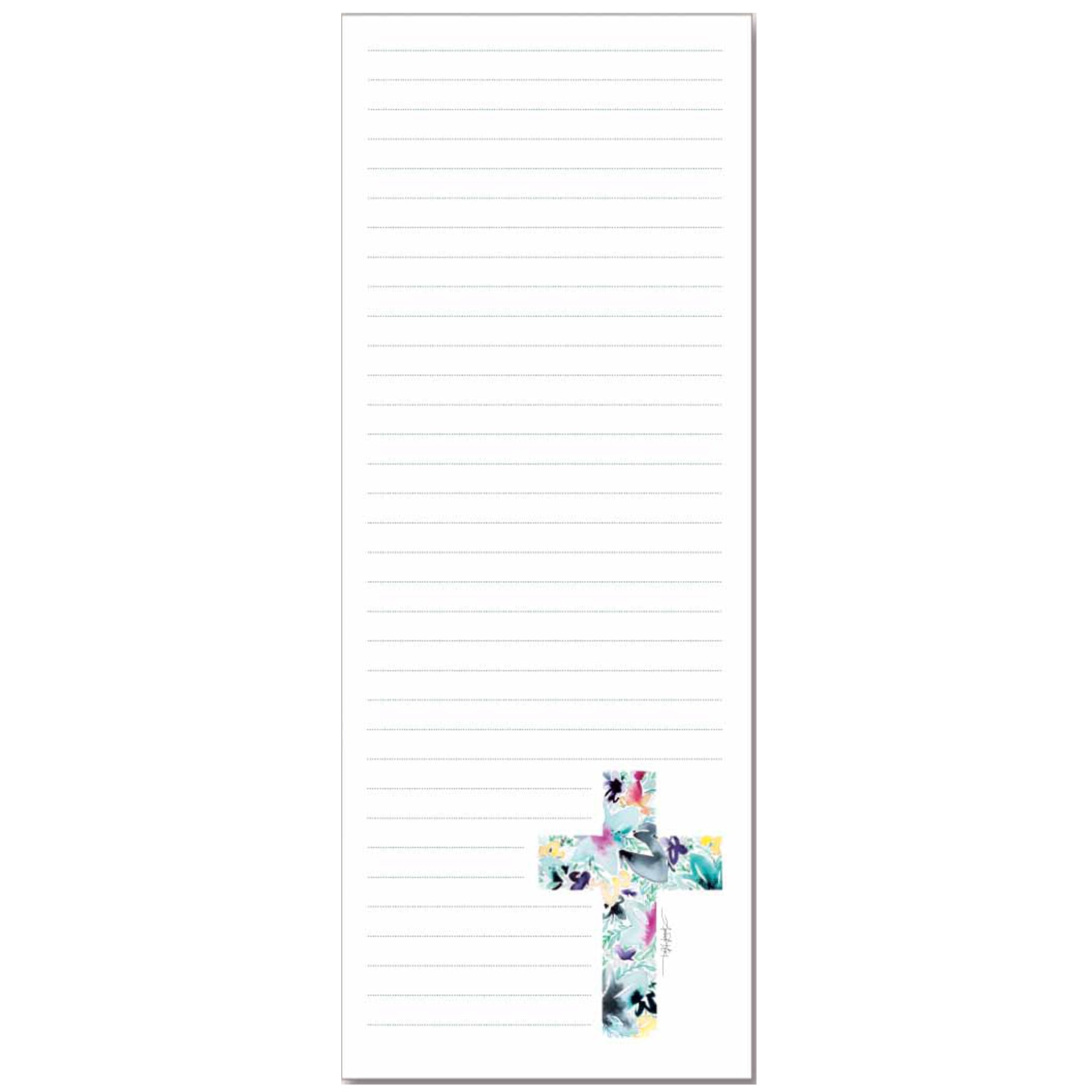 Cross Floral Magnetic Notepad – The Maryland Store