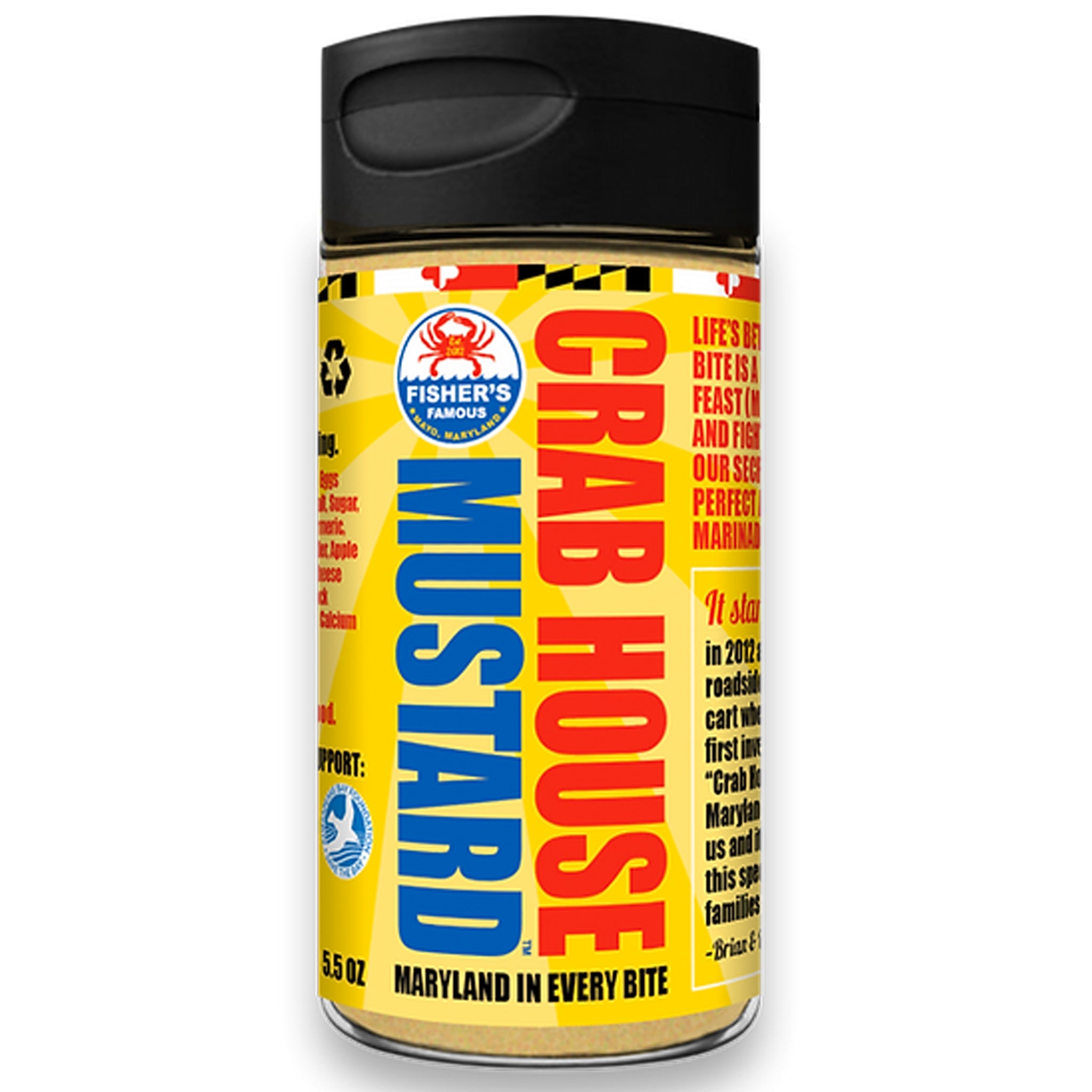 Fisher's Famous Crab House Mustard 5.5oz – The Maryland Store