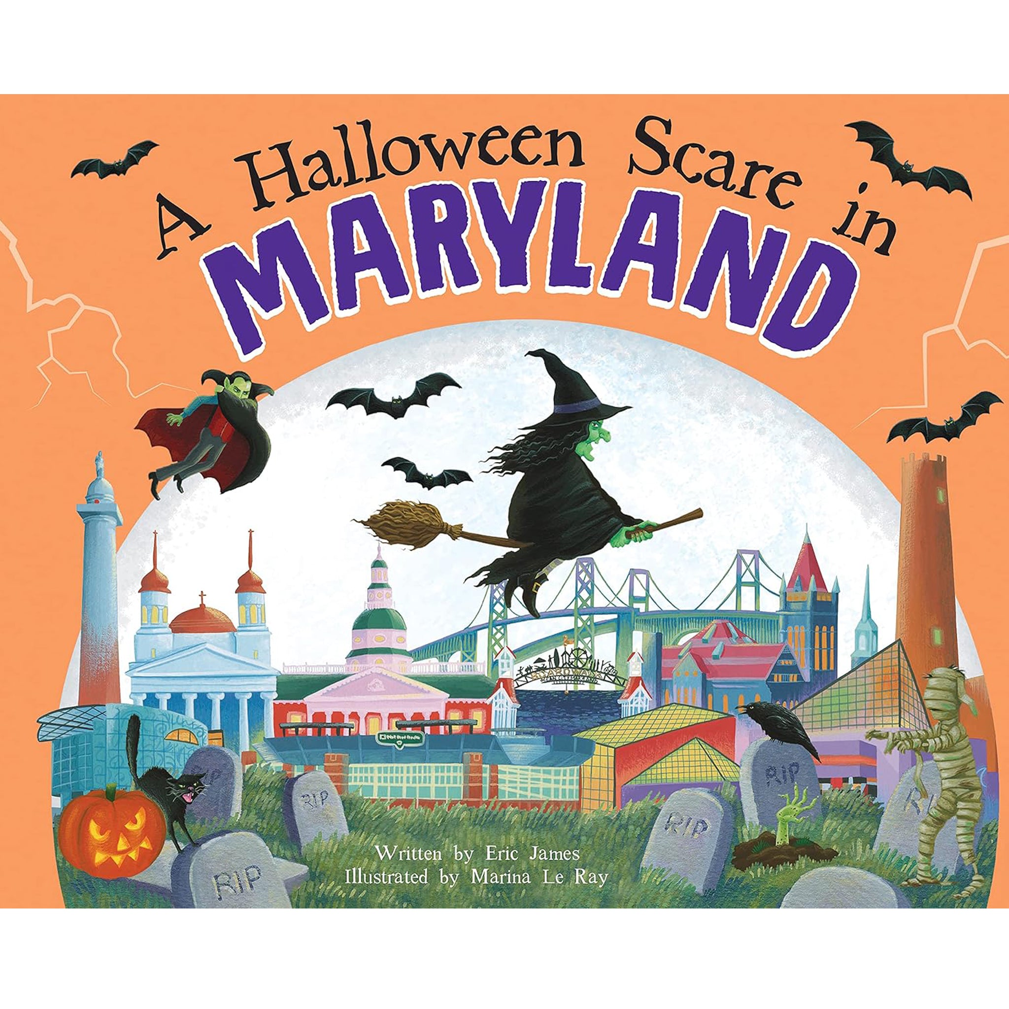 A Halloween Scare in Maryland Children's Book – The Maryland Store