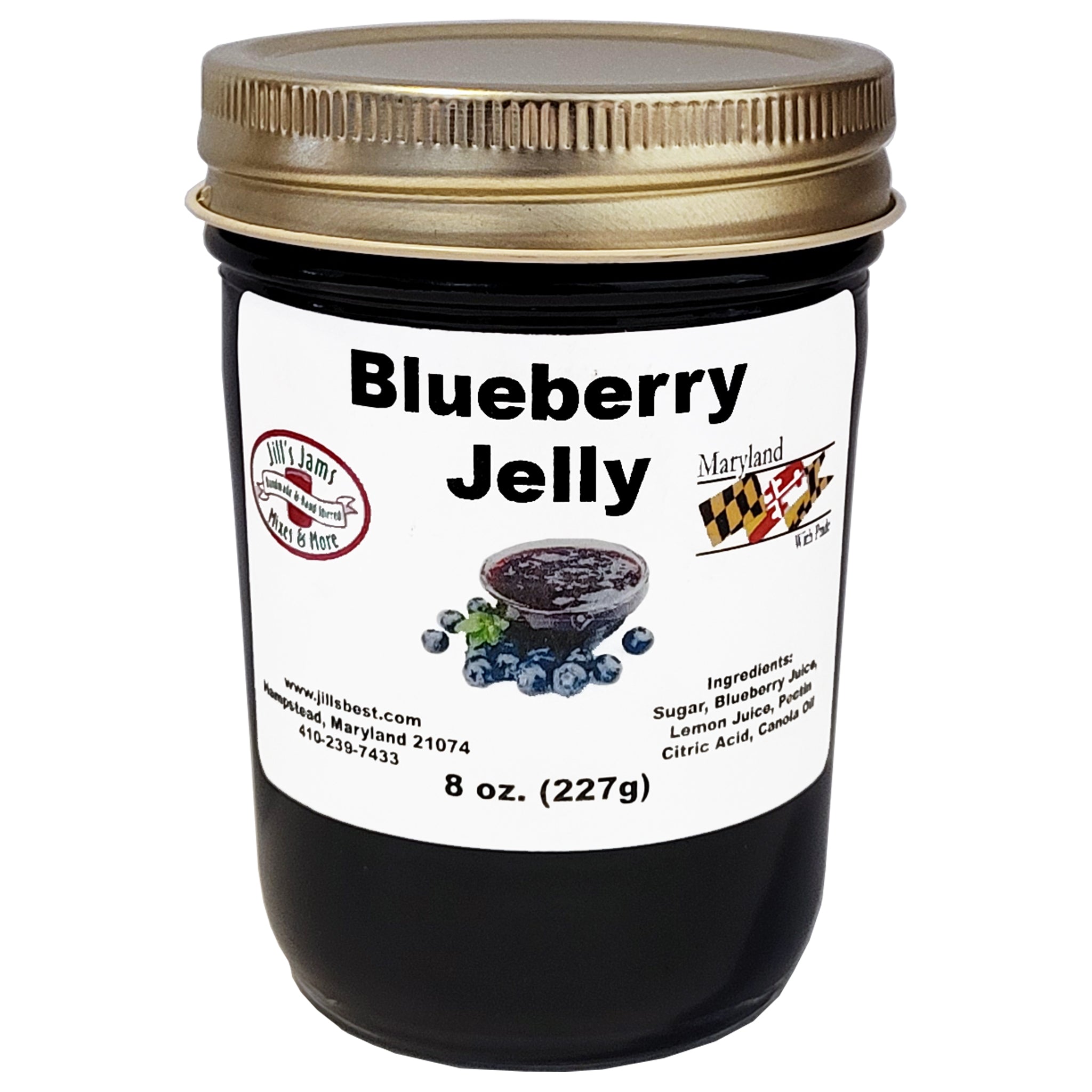 Jill's Blueberry Jelly – The Maryland Store