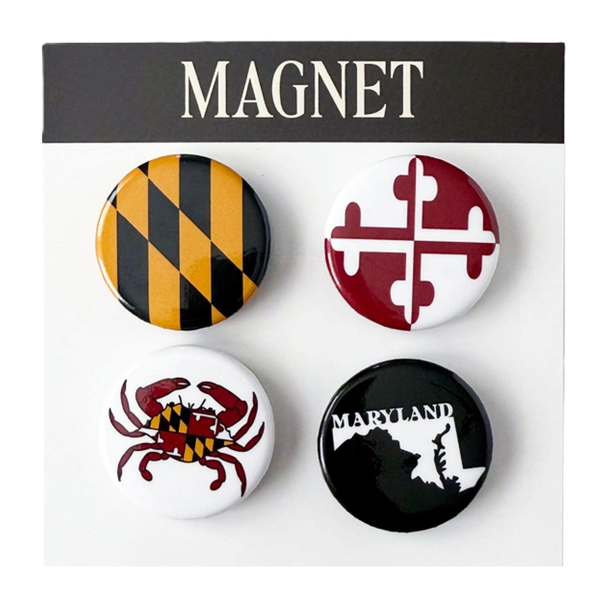 Maryland Fridge Magnets Set of 4 – The Maryland Store