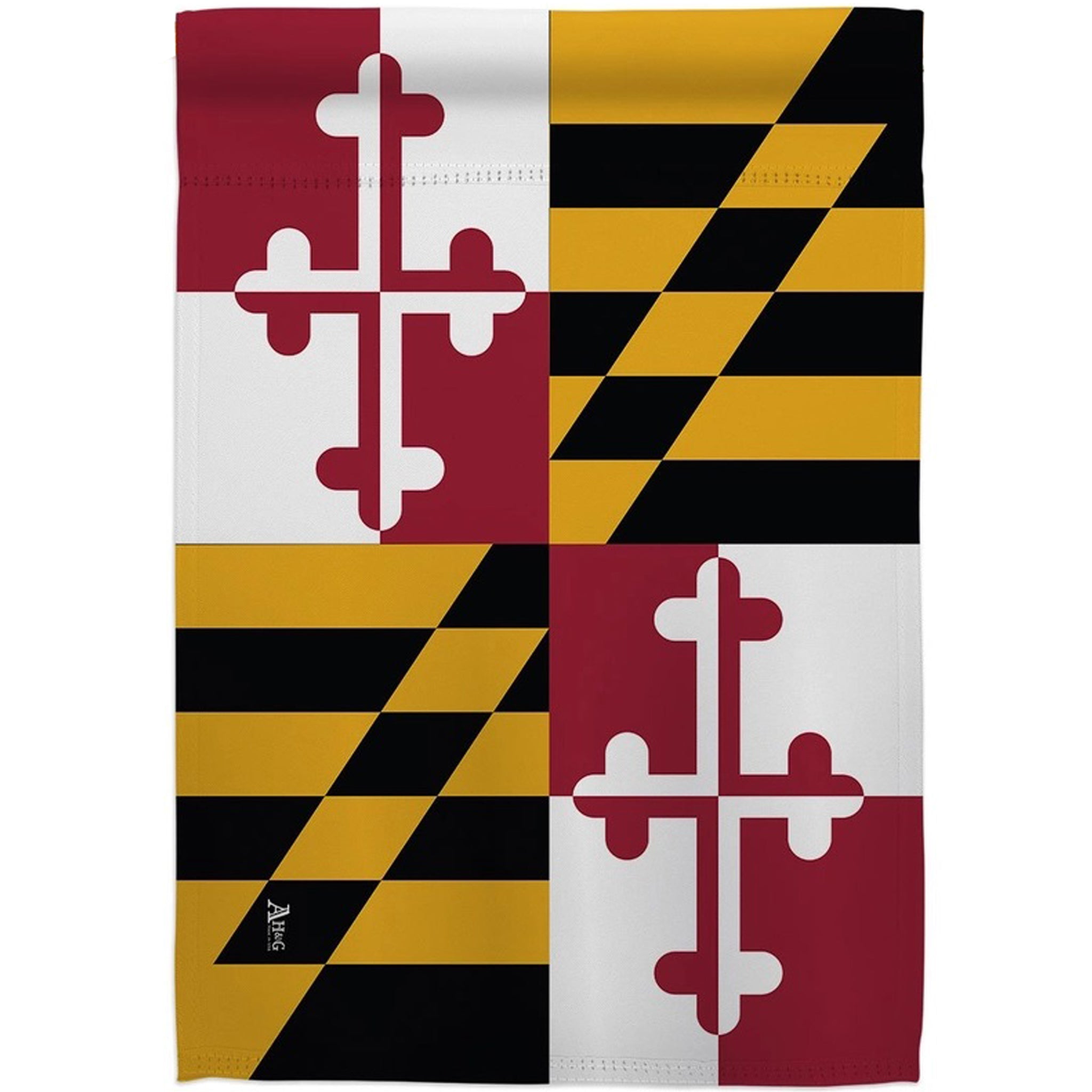 Maryland Flag Background Maryland State Flag 3x5 Ft, Polyester, MD