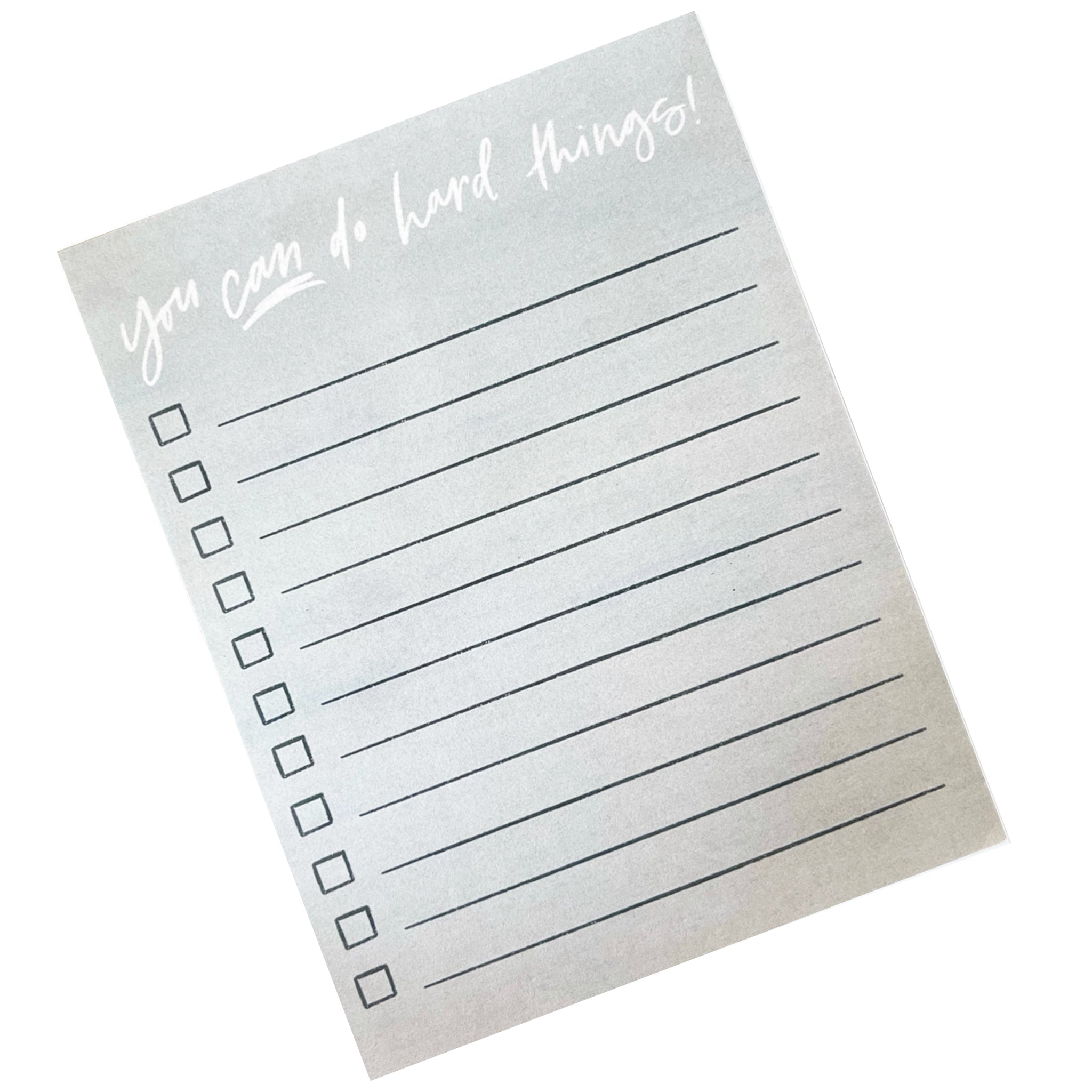 You Can Do Hard Things Notepad – The Maryland Store