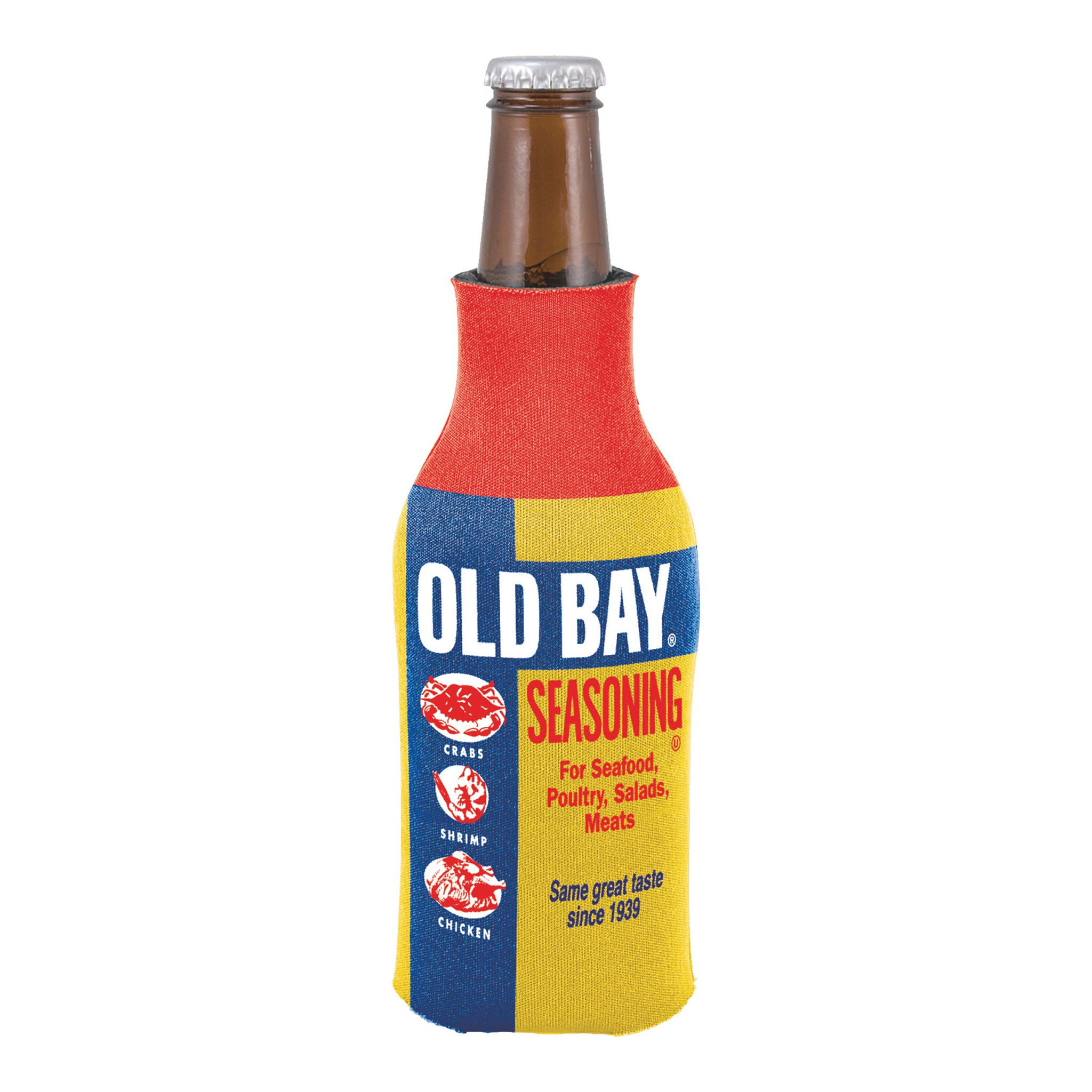 Old Bay Seasoning Label Bottle Hugger Coolie – The Maryland Store