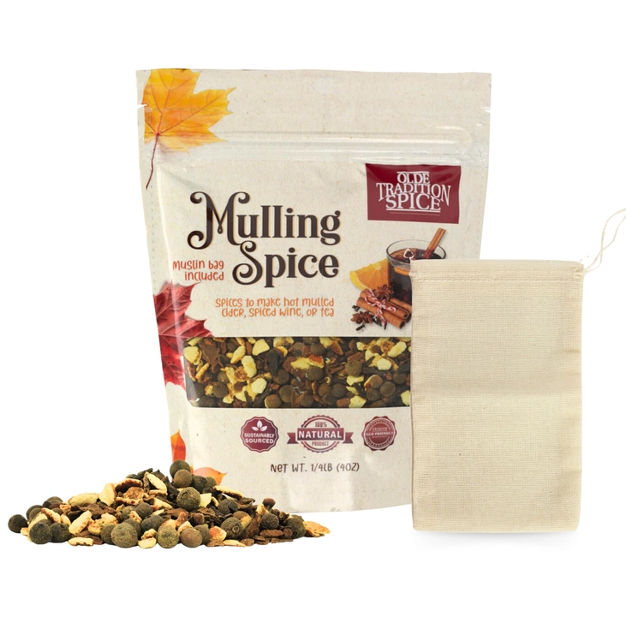 Olde Tradition Mulling Spices Kit with Muslin Bag – The Maryland Store