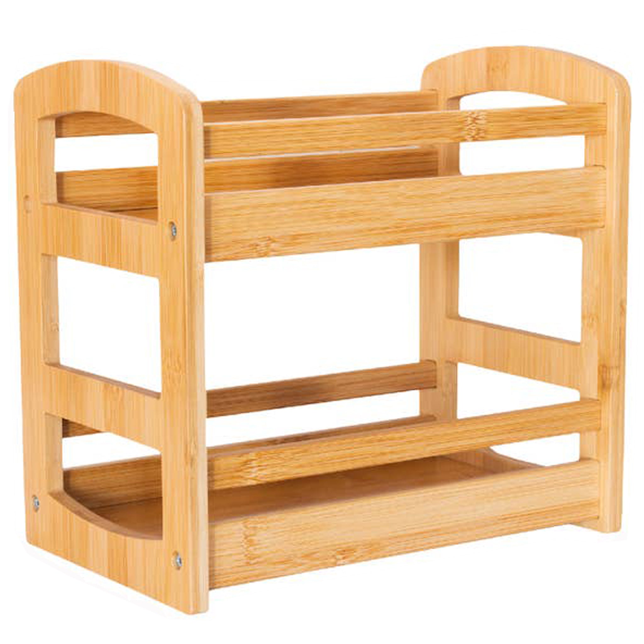 Two Tier Shelf Caddy Bamboo 10" – The Maryland Store