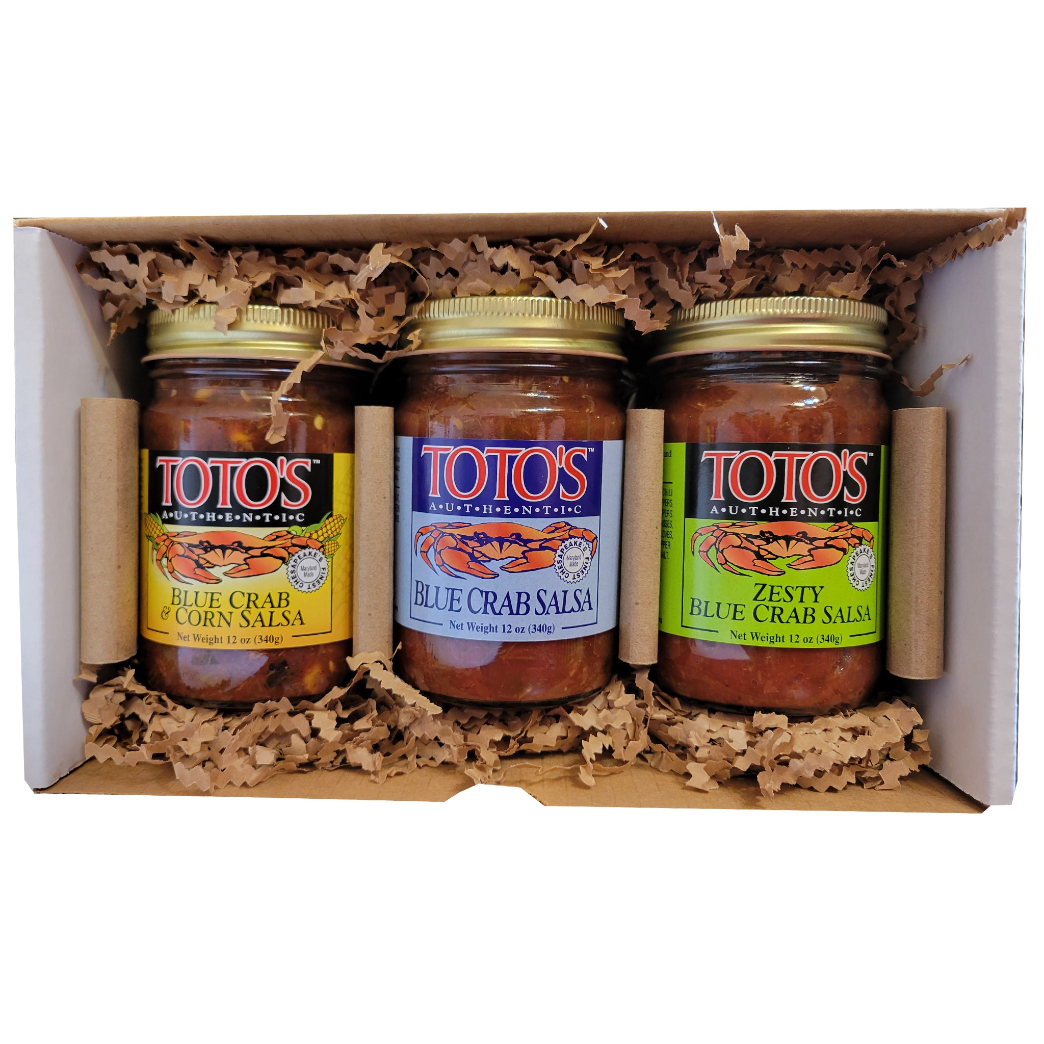 Crab Salsa 3 Jar Gift Box – The Maryland Store