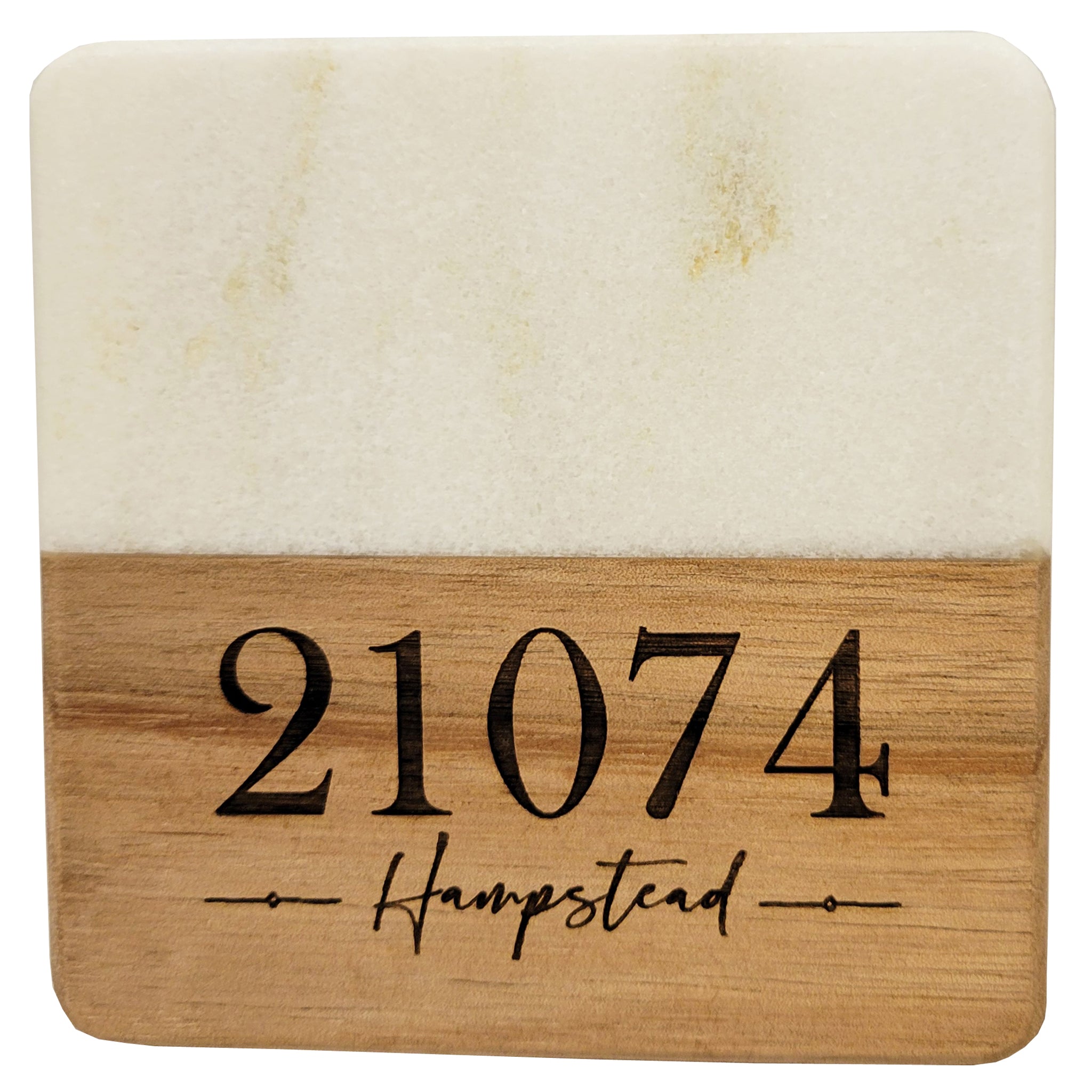 Hampstead Maryland 21074 Zip Code Coaster – The Maryland Store