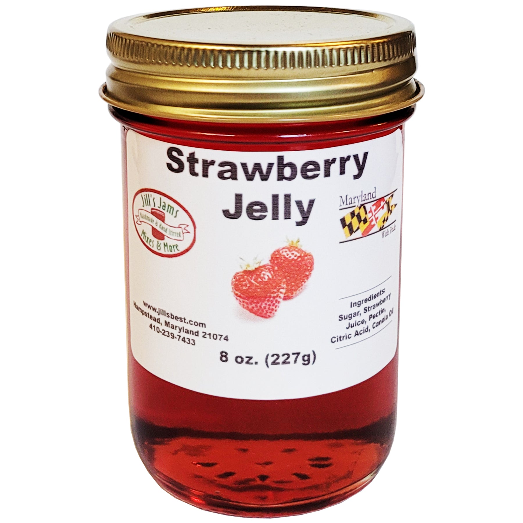 Jill's Strawberry Jelly – The Maryland Store