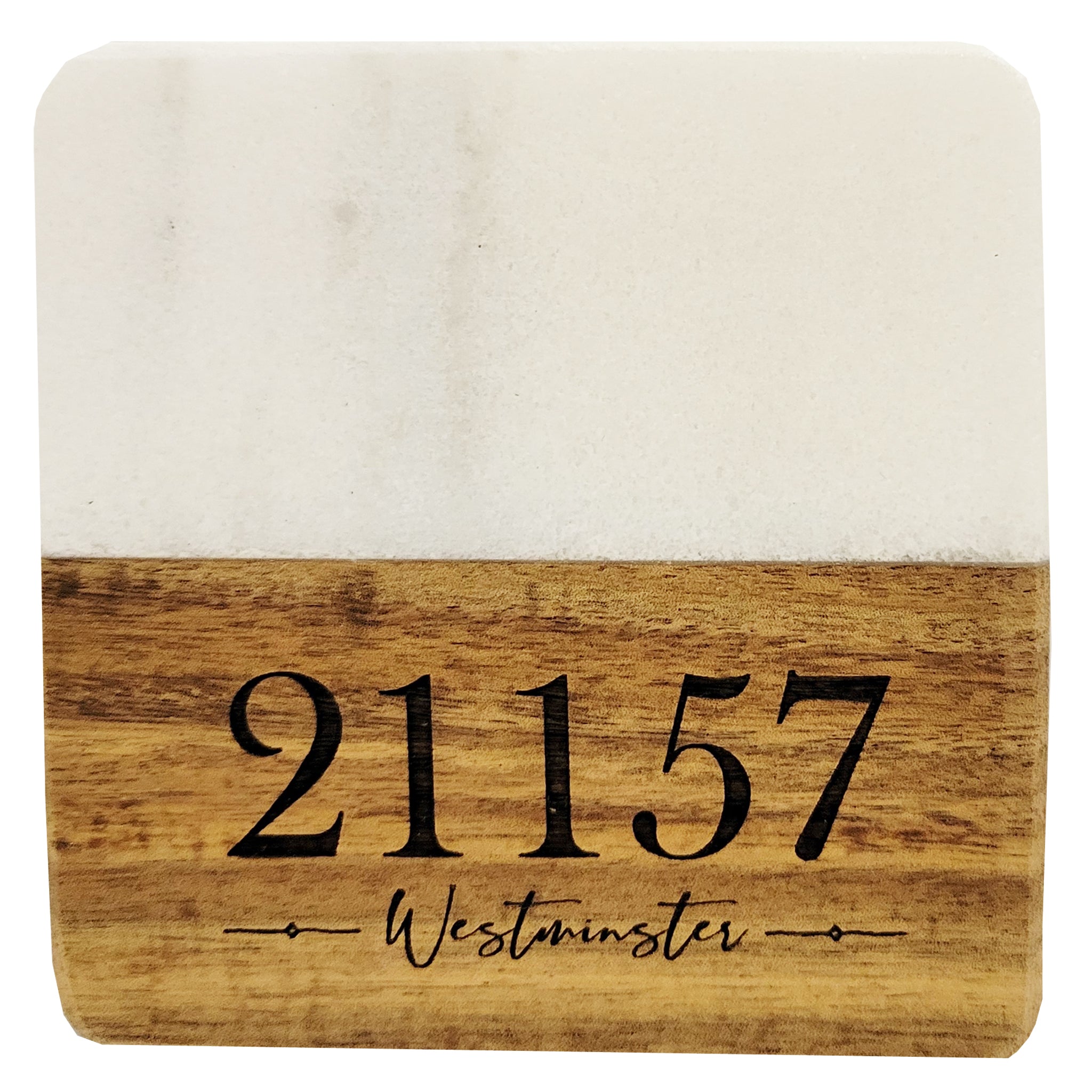 Westminster Maryland 21157 Zip Code Coaster – The Maryland Store